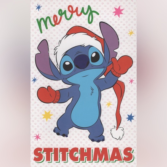 Disney | Holiday | Merry Stitchmas Stitch Themed Merry Christmas Card ...